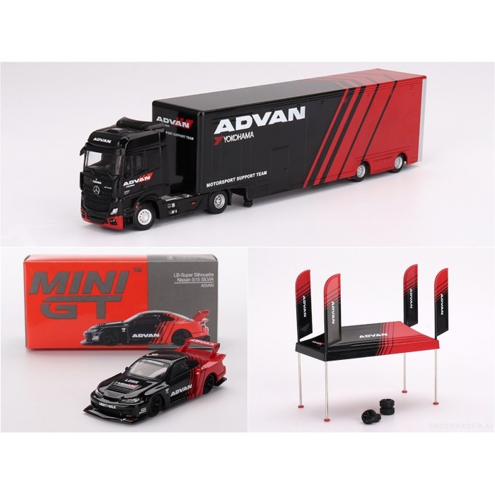 Jual MINIGT 649 Nissan LBWK LB Super Silhouette S15 Silvia Advan - 741 ...