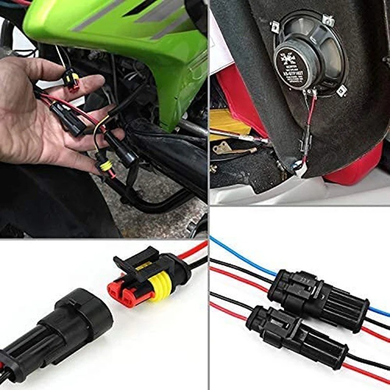 Jual Wire Harness Connector Kit Car HID Headlight 1/2/3/4 Pin 352 PCS ...