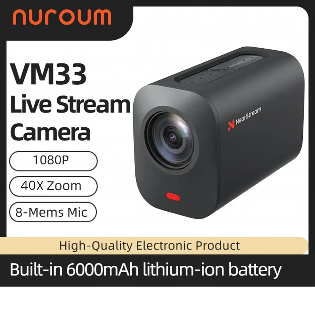 Jual NEARSTREAM VM33 PROFESSIONAL LIVE STREAMING CAMERA AI-BASED NOISE ...