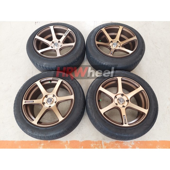 Jual Velg Mobil Racing Bekas Buat Rush Civic HR-V Juke Milano Ring 17 ...