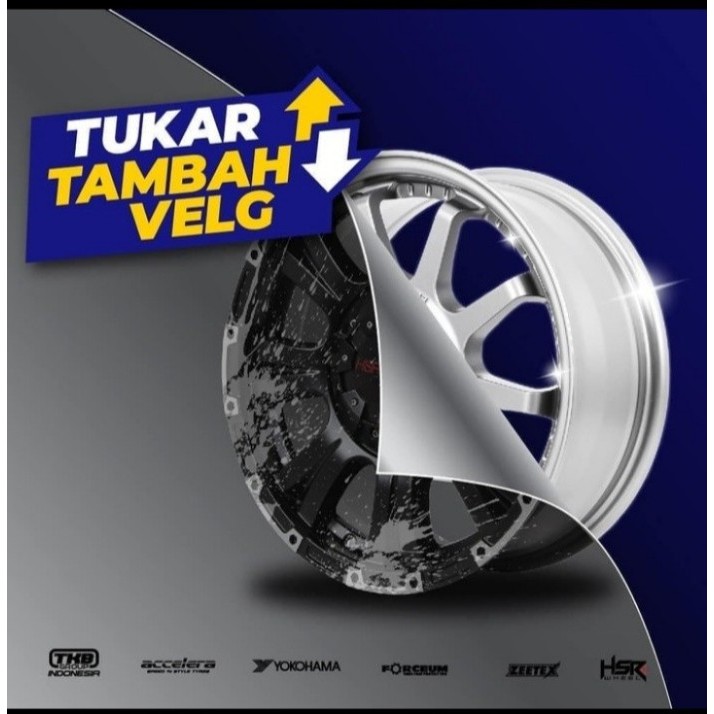 Jual Velg Mobil Racing Bisa Cicilan Ring 17 Buat Rush Lexus Mazda CX5 ...