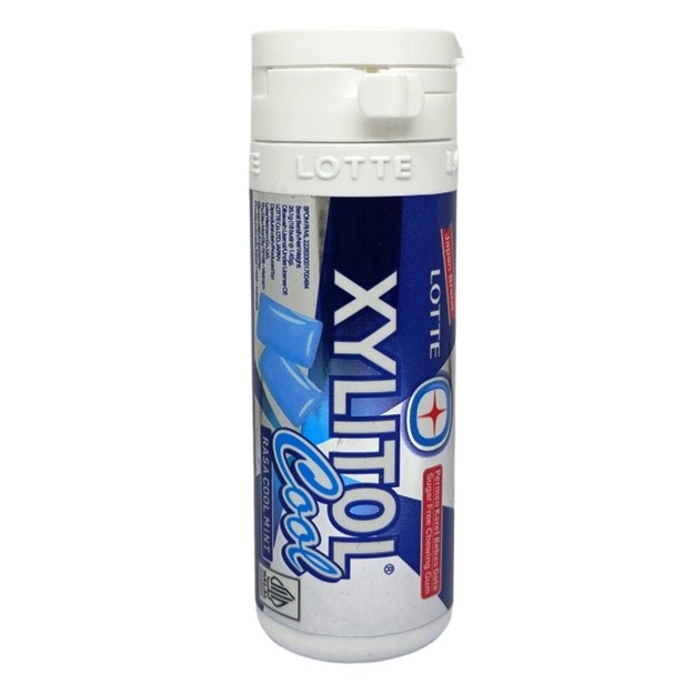 Jual S19308 LOTTE XYLITOL COOL MINT PERMEN POCKET BOTOL MAJU BERSAMA ...