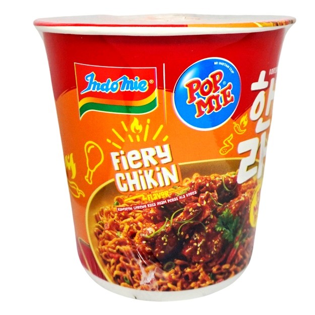 Jual S19316 INDOMIE POP MIE FIERY CHIKIN GORENG AYAM PEDAS ALA KOREA ...