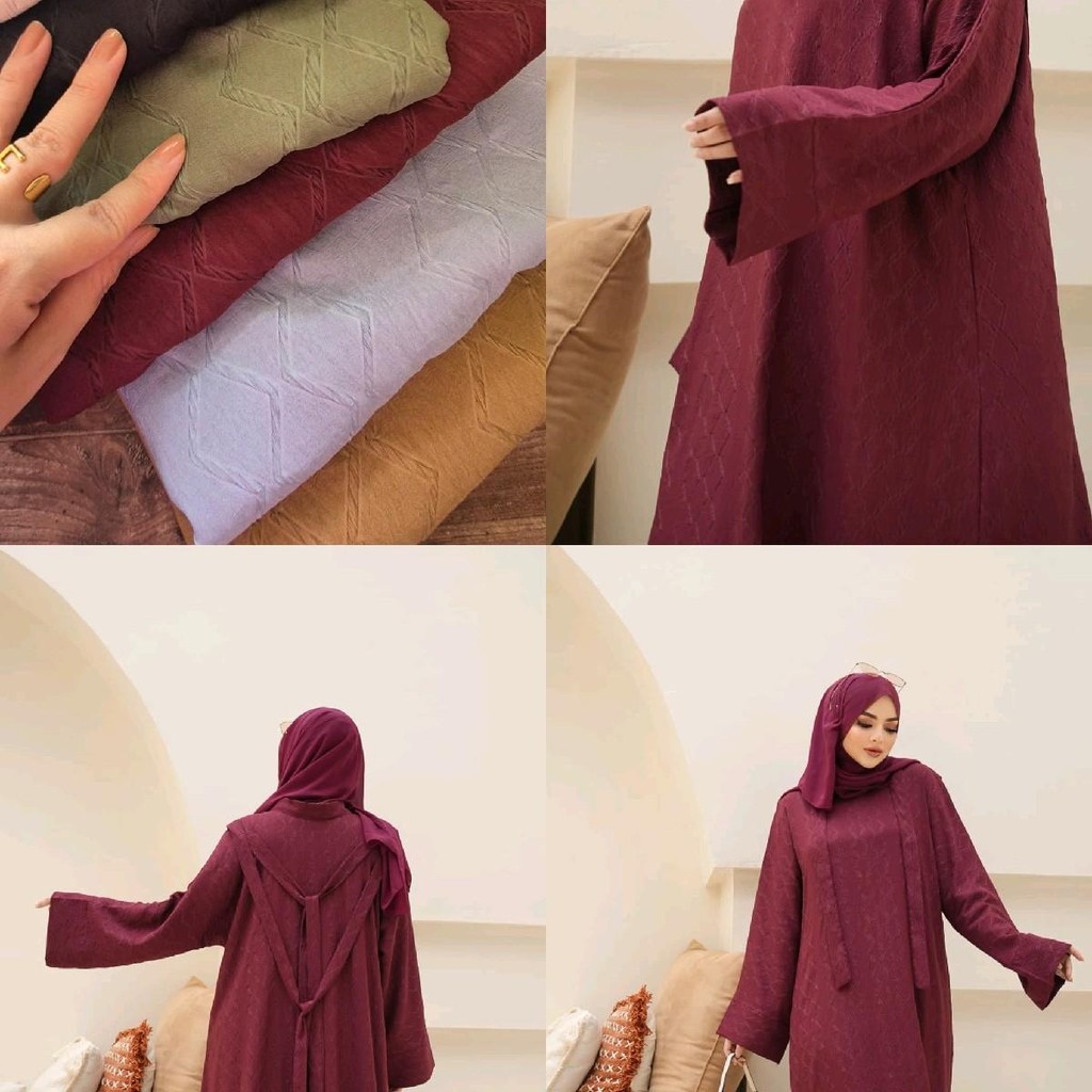 Jual AZIERA Abayat Series ( 6 colours ) | Shopee Indonesia