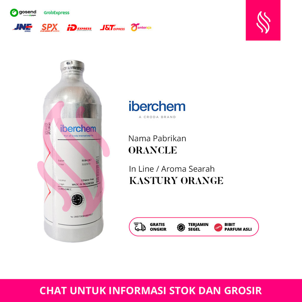 Jual JUAL BIBIT PARFUM ASLI - IBERCHEM - ORANCLE - SEGEL - 1KG | Shopee ...