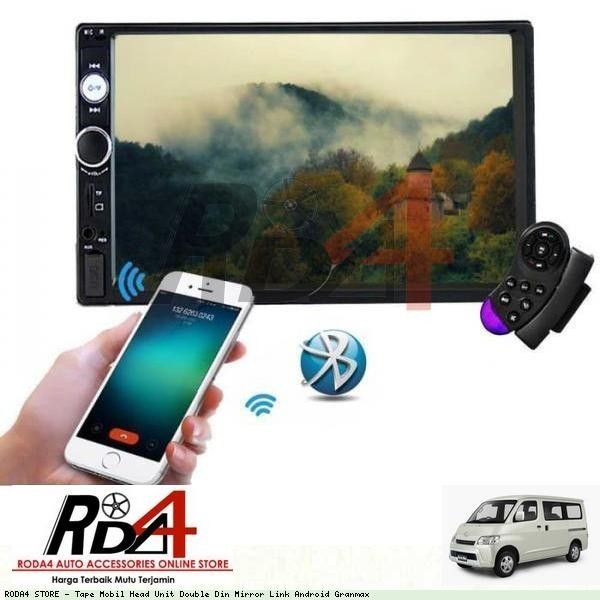Jual Tape Mobil Head Unit Double Din Mirror Link Android Granmax ...