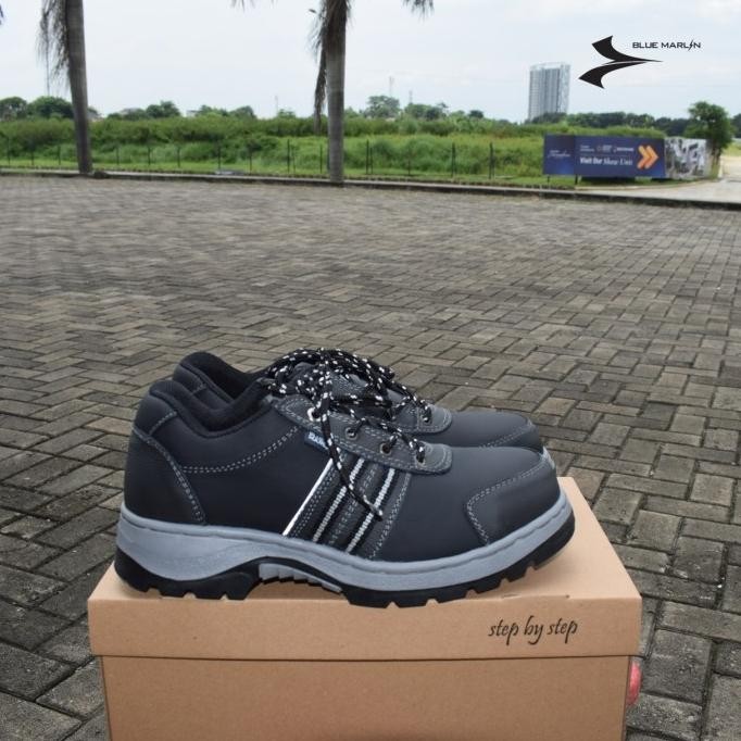 Jual SEPATU SAFETY BLUMAR OX (ADA BESI DIJUNG) | Shopee Indonesia