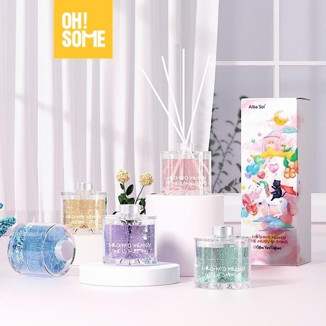 Jual Ohsome Alba Sol Reed Diffuser Pengharum Ruangan Aromaterapi 45Ml ...