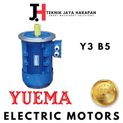 Jual DINAMO ELECTRIC MOTOR YUEMA Y3 4P 7,5KW 10HP 3PHASE 380V B5 / DINAMO / MESIN PENGGERAK ...