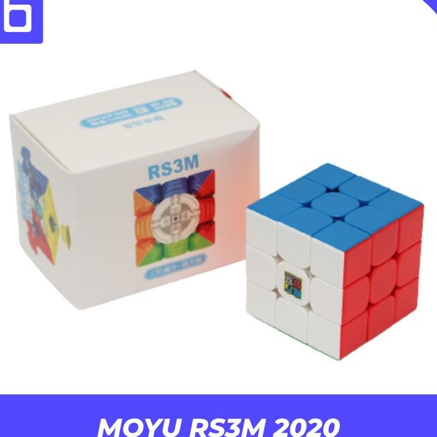 Jual Rubik 3X3 Moyu Rs3M 2020 / Rs3 M / Rs 3M 2020 Magnetic 3X3 - Bla Base | Shopee Indonesia