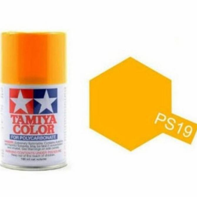 Jual TAMIYA 86019 Polycarbonate PS-19 Camel Yellow Spray Paint | Shopee ...
