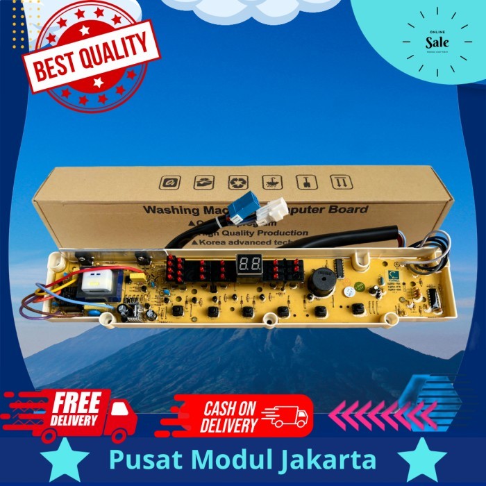 Jual modul pcb mesin cuci denpoo DWF-093 | Shopee Indonesia