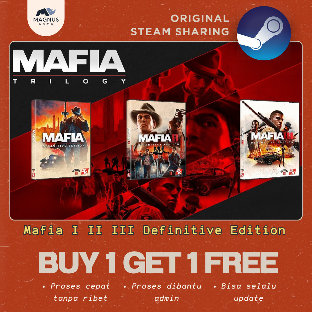 Jual Mafia Definitive Edition Trilogy Original Game PC | Shopee Indonesia