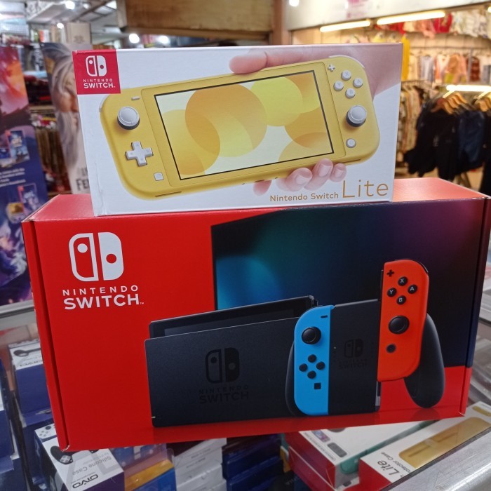 Jual nintendo switch lite bundle Nintendo Switch v2 | Shopee Indonesia