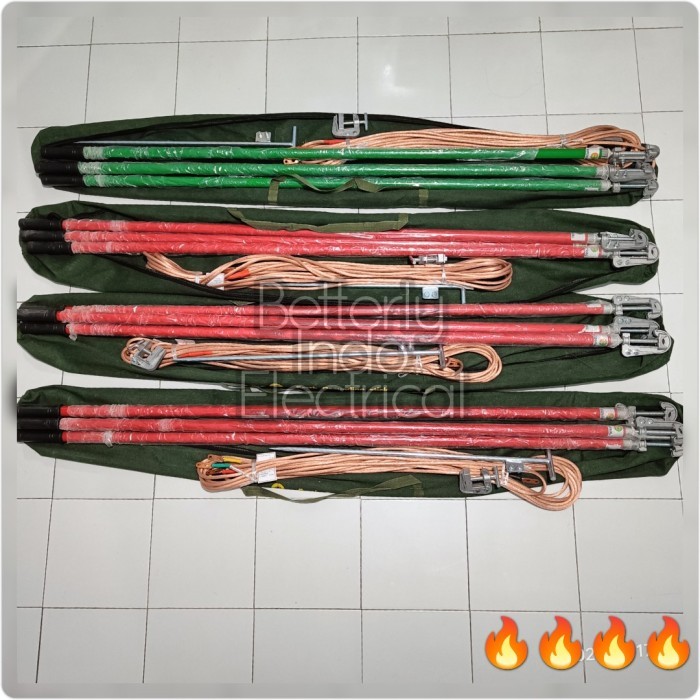 Jual Grounding Set 20 Kv Pln Grounding Stick 24Kv - 35 Kv Wire 25Mm ...
