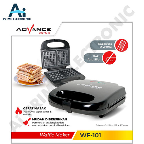 Jual ORIGINAL ADVANCE WF 101 Waffle Maker Pemanggang Roti Waffle 2 ...