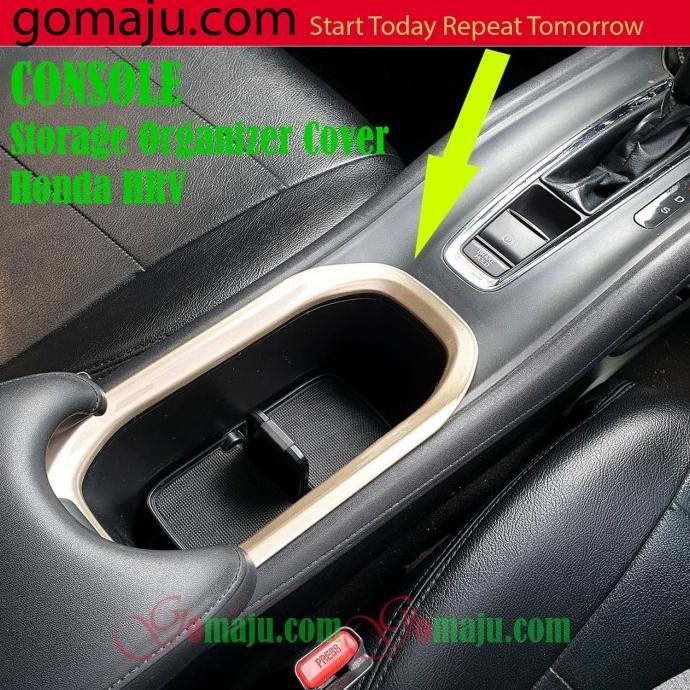 Jual STORAGE ORGANIZER COVER HONDA HRV CONSOLE PANEL COVER HRV - GOLD ...