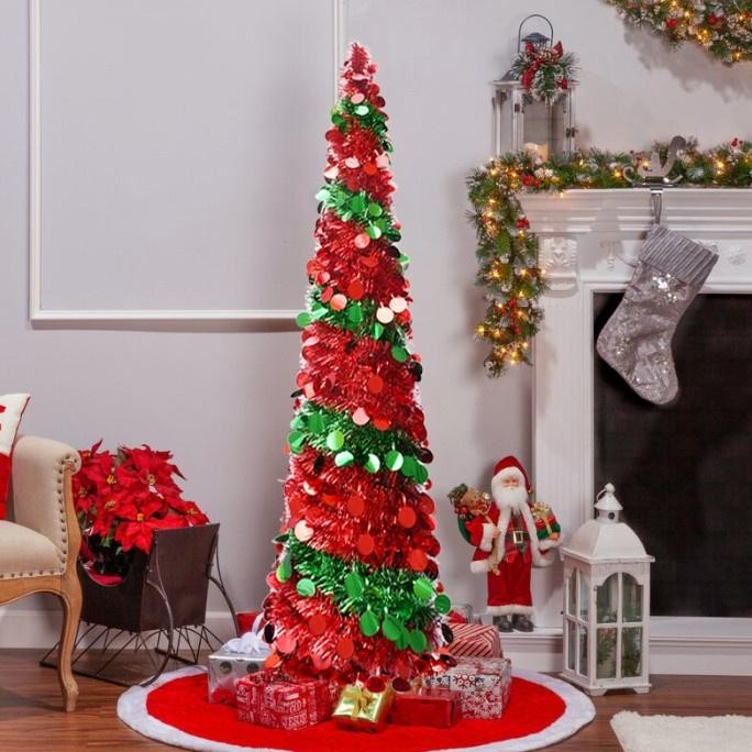 Jual NEW Pohon Natal Slinger 1.5 m Christmas Tree Minimalis Pohon Lipat ...