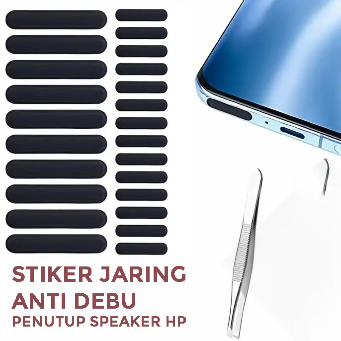 Jual ICLOTH Stiker Jaring Anti Debu Penutup Lubang Speaker HP - IC01 ...