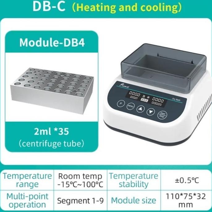 Jual Dry Bath Block 15X2.0 Ml Heating Incubator Joanlab Mdb100 Mini Lab 2Ml | Shopee Indonesia
