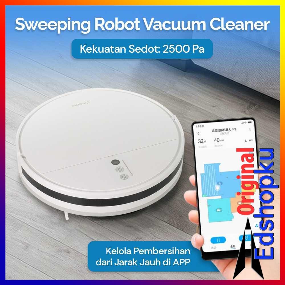 Jual Alat Bersih Lantai Rumah Kantor Sweeping Robot Vacuum Cleaner 2500Pa | Shopee Indonesia
