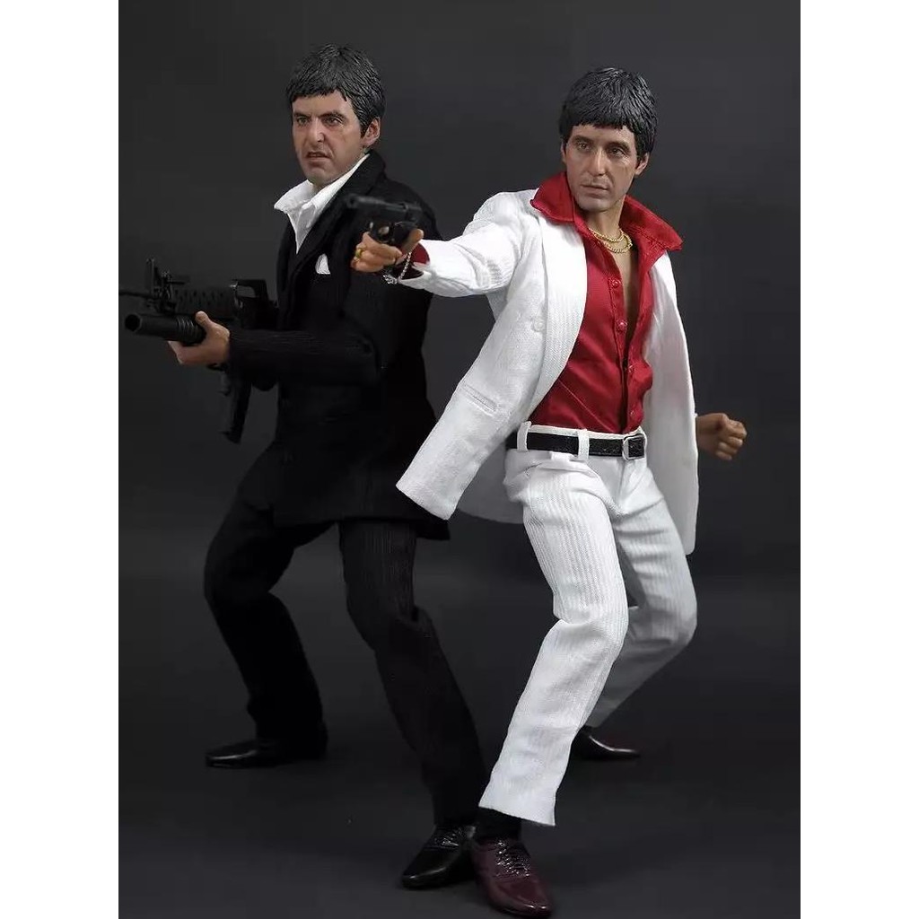 Jual eb enterbay 1/6 scarface montana al pacino war edition/respected ...