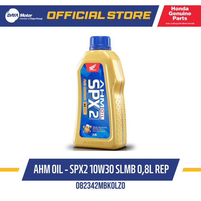 Jual Oli AHM SPX2 0.8L IDE (SPX2 10W30 SLMB 0,8L IDE) 082342MBK1LN1 ...