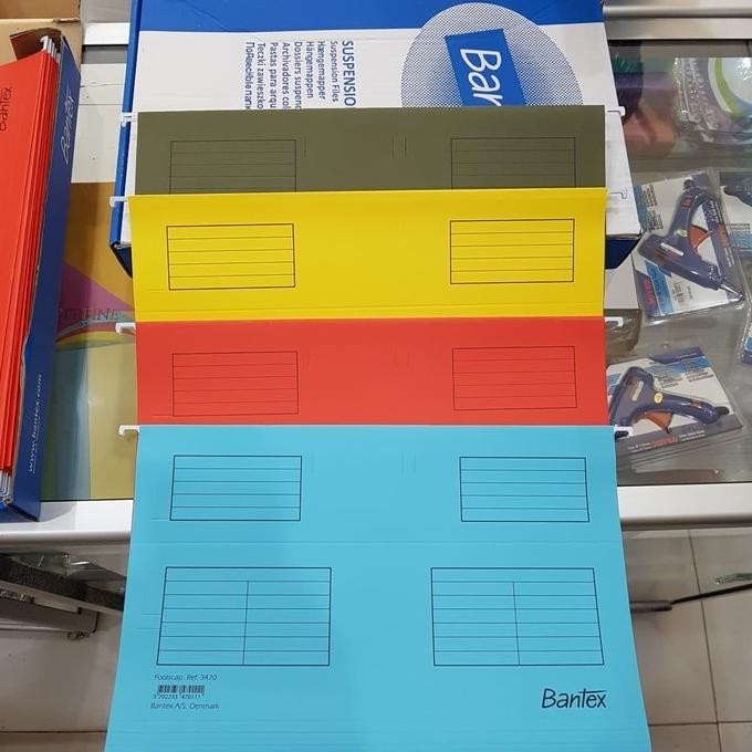 Jual Bantex Suspension file (Hang map) Folio harga 1 dus isi 25 pcs ...