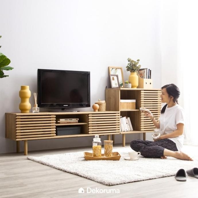 Jual Kyoto Meja TV Kabinet atau Rak TV dan Lemari Sliding Door (Cabinet ...