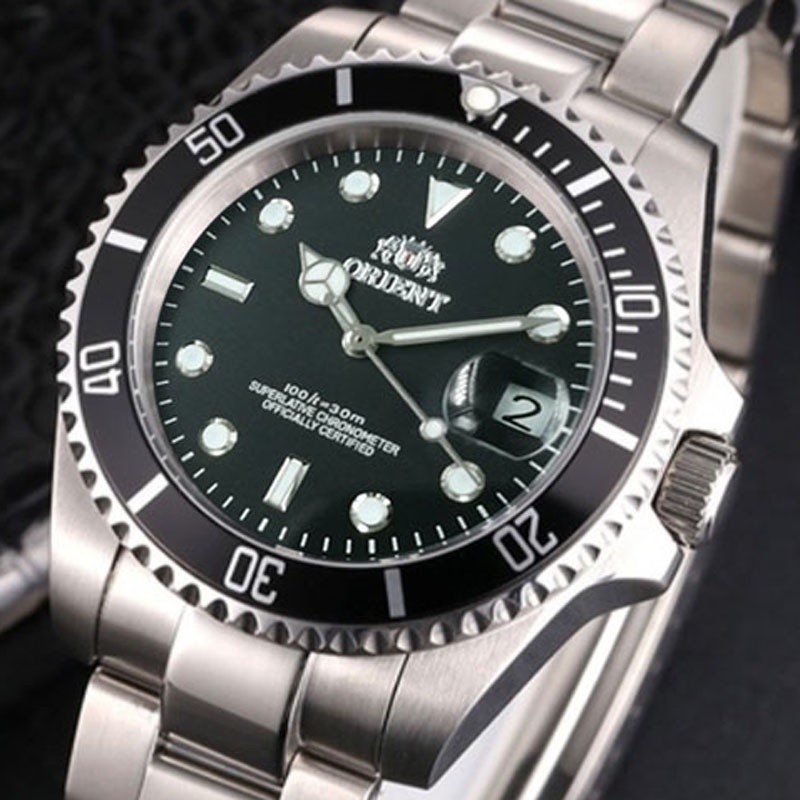 Jual Jam Tangan Mekanis Otomatis Pria Orient Water Ghost Kalender ...