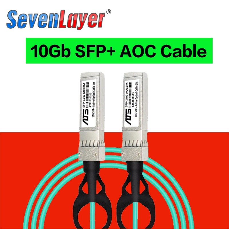 Jual 1m/3m/5m/10m/30m SFP + 10Gb AOC SFP Modul 10G 30 meter Kabel Optik ...