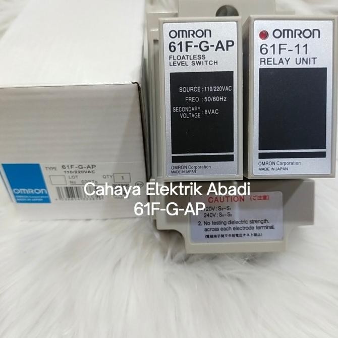 Jual floatless limit switch Omron original 61f g ap/limit switch Omron wlc 61f-g-ap | Shopee ...
