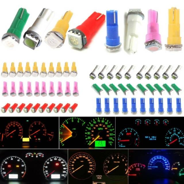 Jual Lampu led T5 Speedo Meter Panel Ac dll | Shopee Indonesia