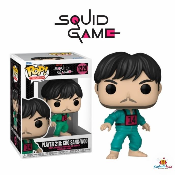 Jual Original Funko POP! Television Squid Game - Player 218 Cho Sang ...