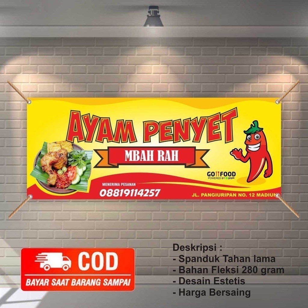 Jual AMBIL HARGA PROMO Bisa COD, Chek Dulu Spanduk / Banner / MMT ...