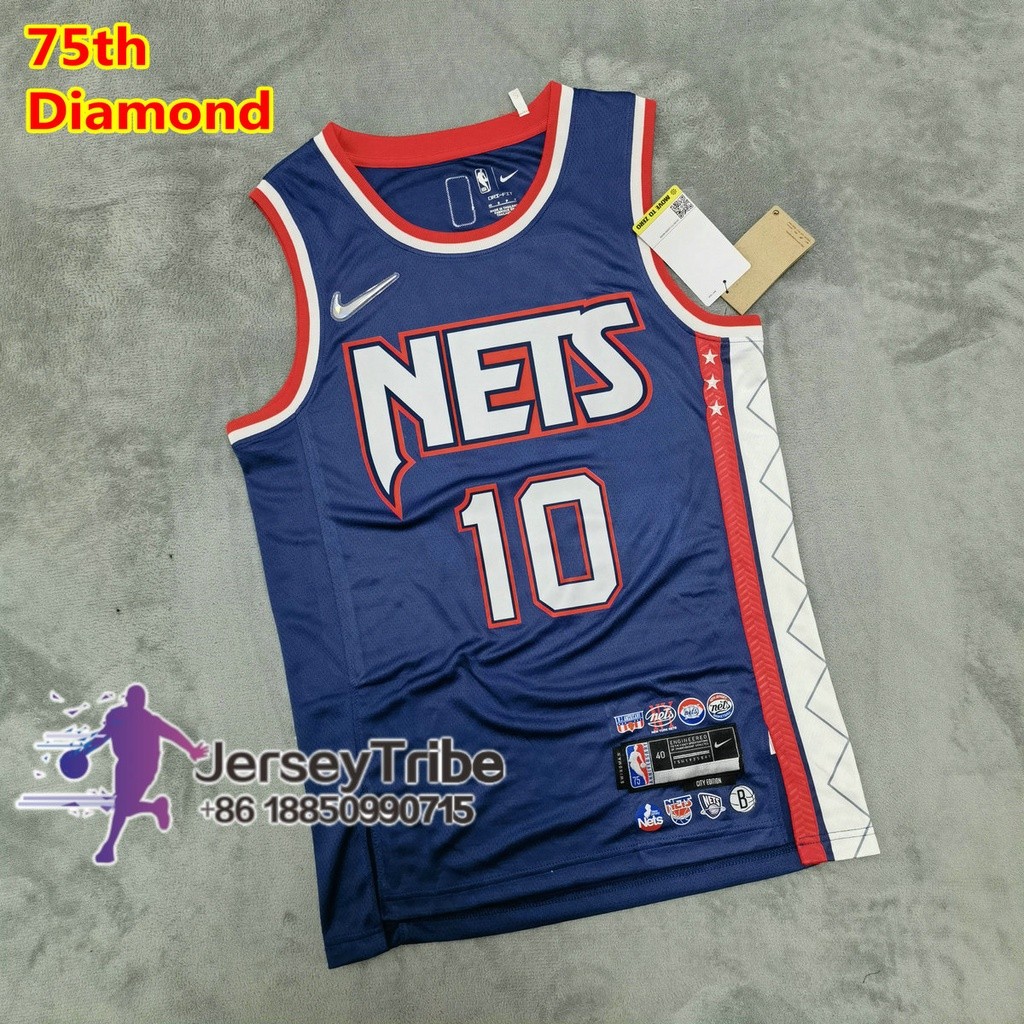 Jual Jersey Pria Bola Basket NBA Asli Baru 2021-22 Dijual Brooklyn Nets ...