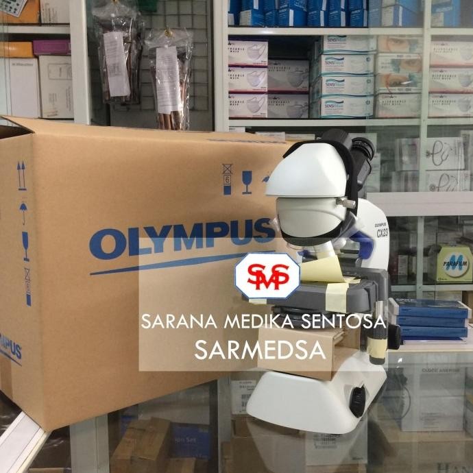 Jual MICROSCOPE BINOCULAR OLYMPUS CX-23 LED Mikroskop Binokuler Olympus [terbaik] | Shopee Indonesia