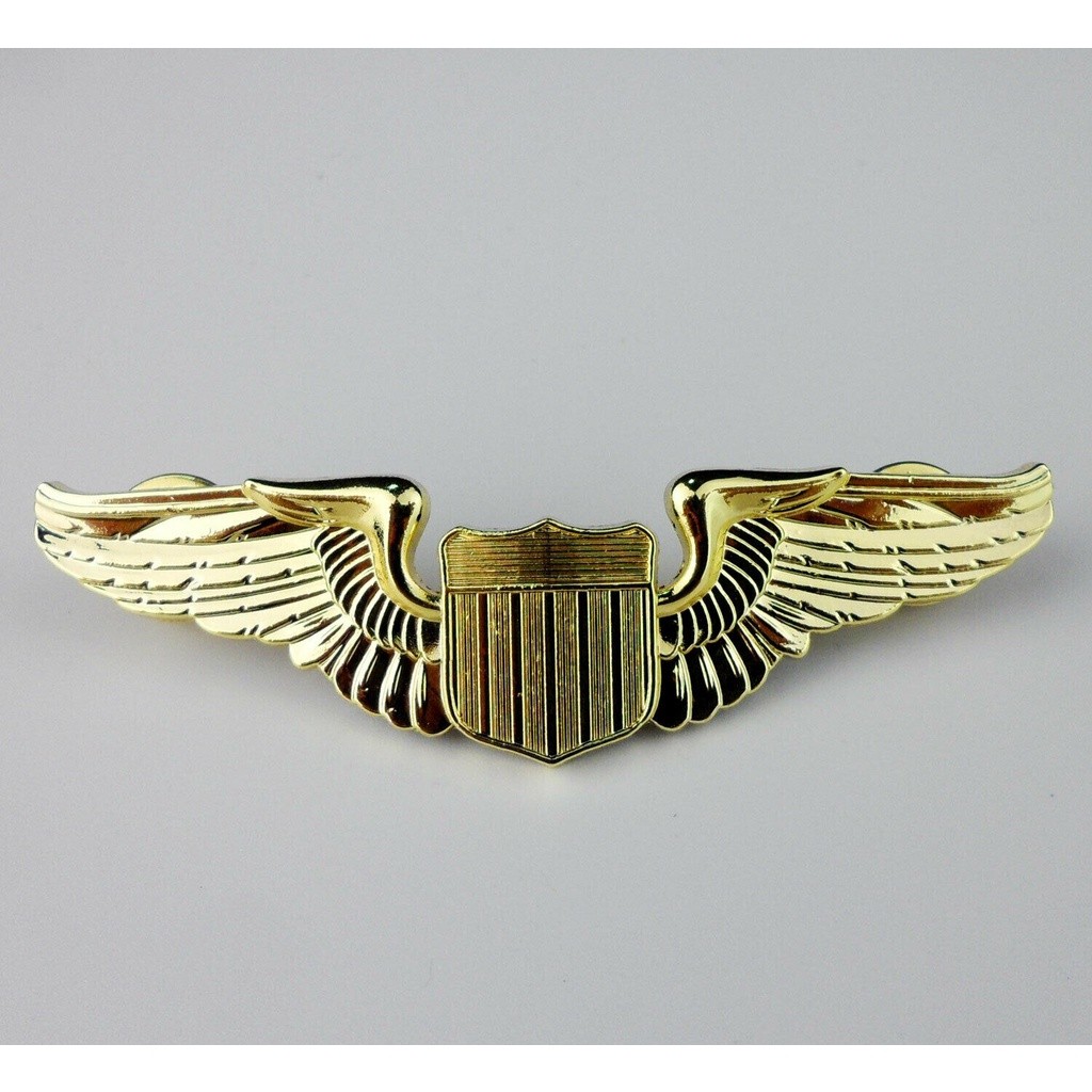 Jual Pin Lencana Pilot Angkatan Udara Amerika Serikat Emas 3.0'' Toko ...