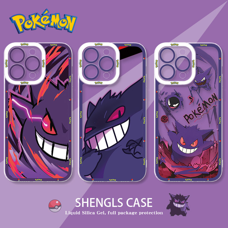 Jual Pokemon Fashion Brands Kartun Gengar Clear Case Hp Redmi 15C 15C ...