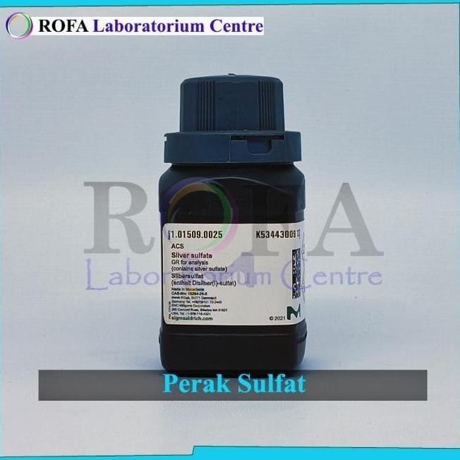 Jual Perak Sulfat / Silver Sulfate / Ag2SO4 Pro Analis Merck Eceran 1 ...