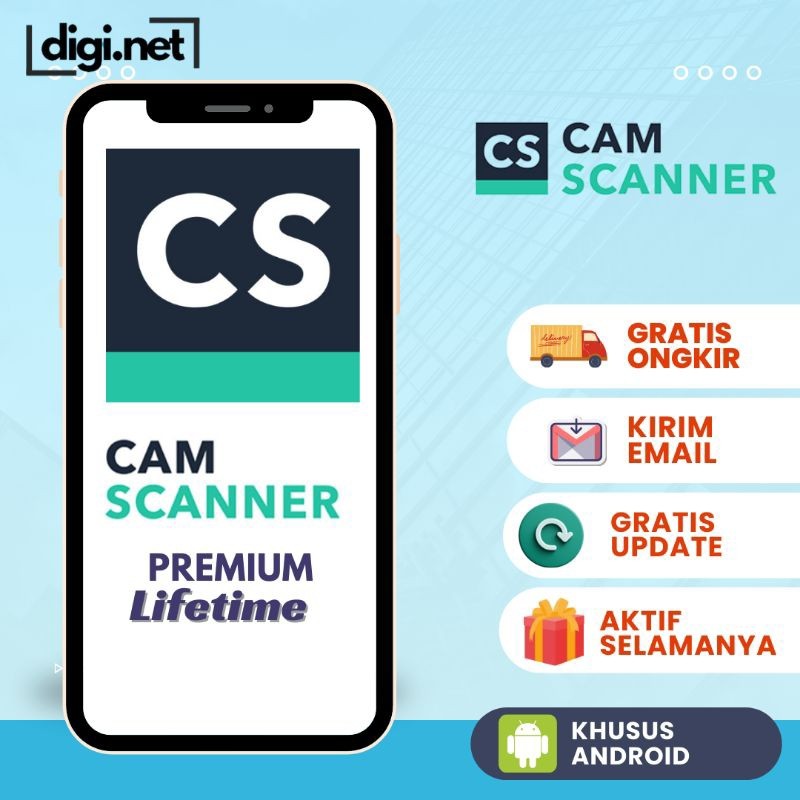 Jual CAM SCANNER PRO PREMIUM LIFETIME - Aplikasi Scan dan edit Dokumen ...