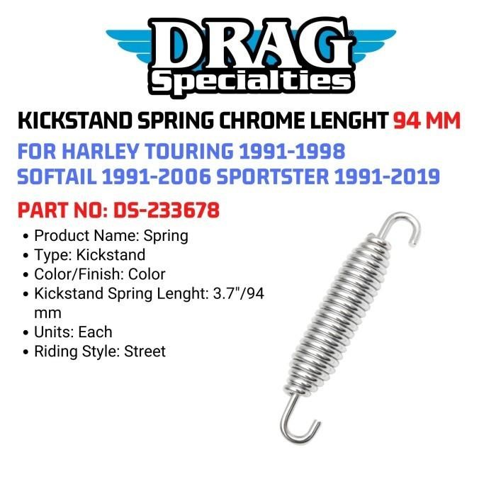 Jual Per Standar Kickstand Spring Harley Touring Softail Sportster Xl ...