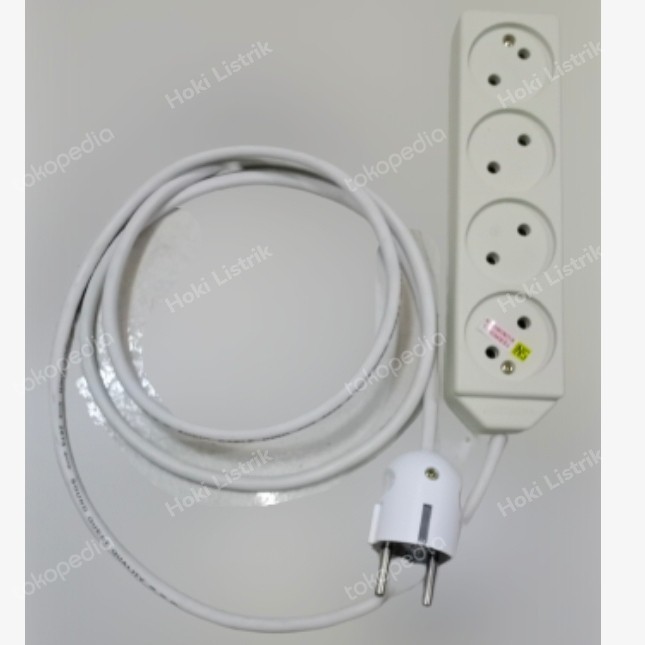 Jual KABEL ROLL EXTENSION KABEL 10 METER STOPKONTAK 1 2 3 4 5 6 LUBANG ...
