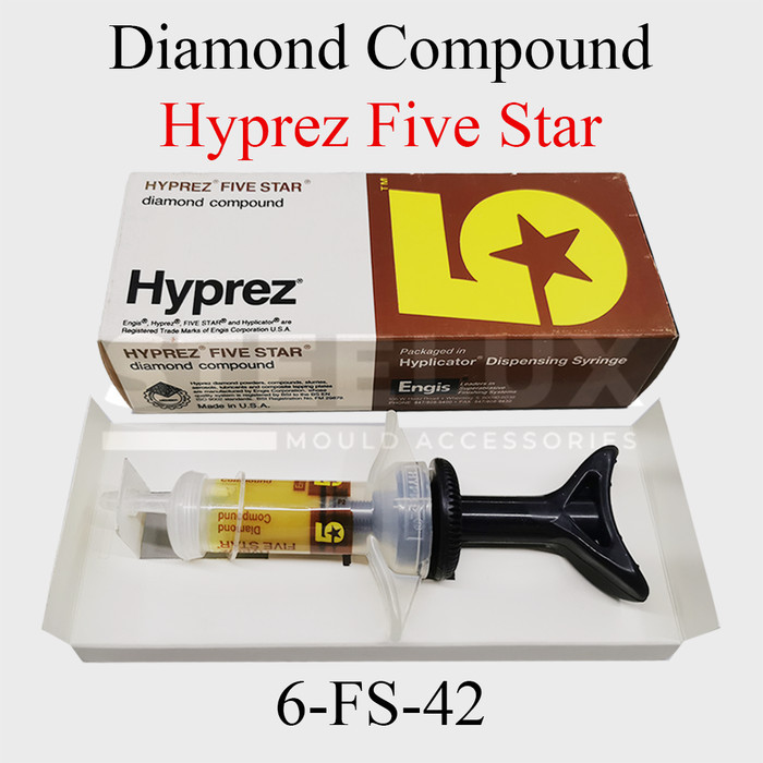 Jual Diamond Polishing Compound Hyprez Five Star USA 6-FS-42 Lapping ...