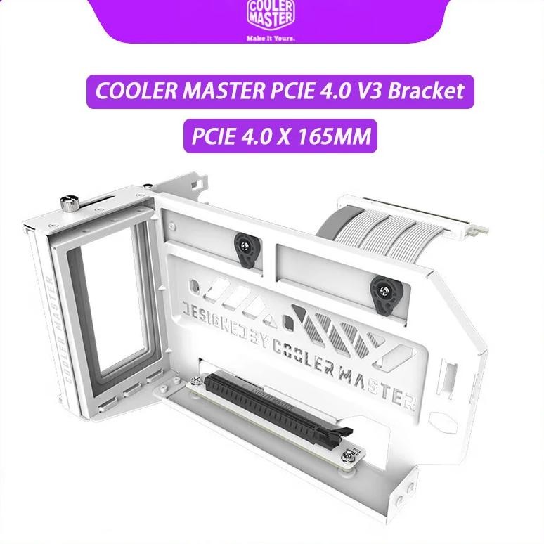 Jual cooler master pcie 4.0 x16 universal vertical gpu holder kit riser ...