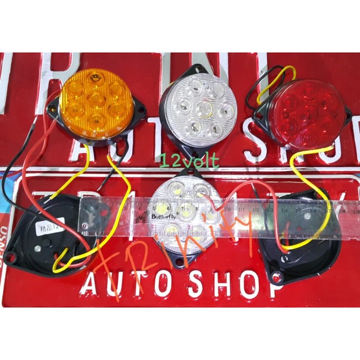Jual LAMPU LED BULAT LED INDIKATOR LIGHTS 12V | Shopee Indonesia