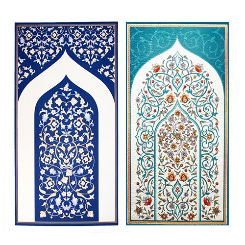 Jual Paket Isi 2: Salmat Rawdha dan Salmat Kundar Blue Sajadah Empuk ...