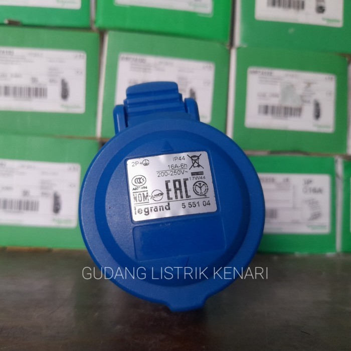 Jual Legrand Mobile Mounting Socket Female 16A 3Pin 555104 Original ...
