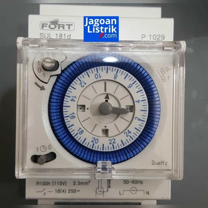 Jual Timer Relay Sul 181D Switch Analog Fort 181 D 220V Ac Theben ...