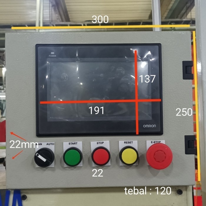 Jual Box Panel Indoor Hmi (1,2Mm) 30X25X12 25X30X12 Best | Shopee Indonesia